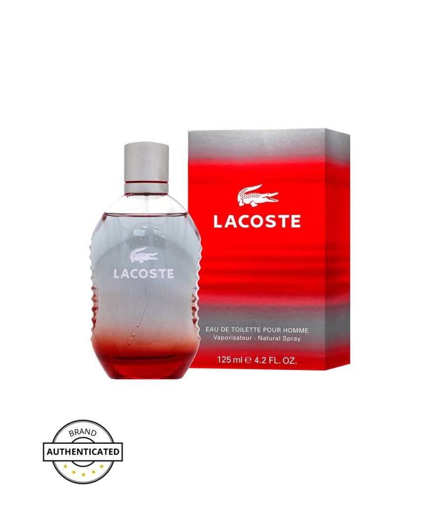 Lacoste Red For Men Edt 125ml - Allure Essence